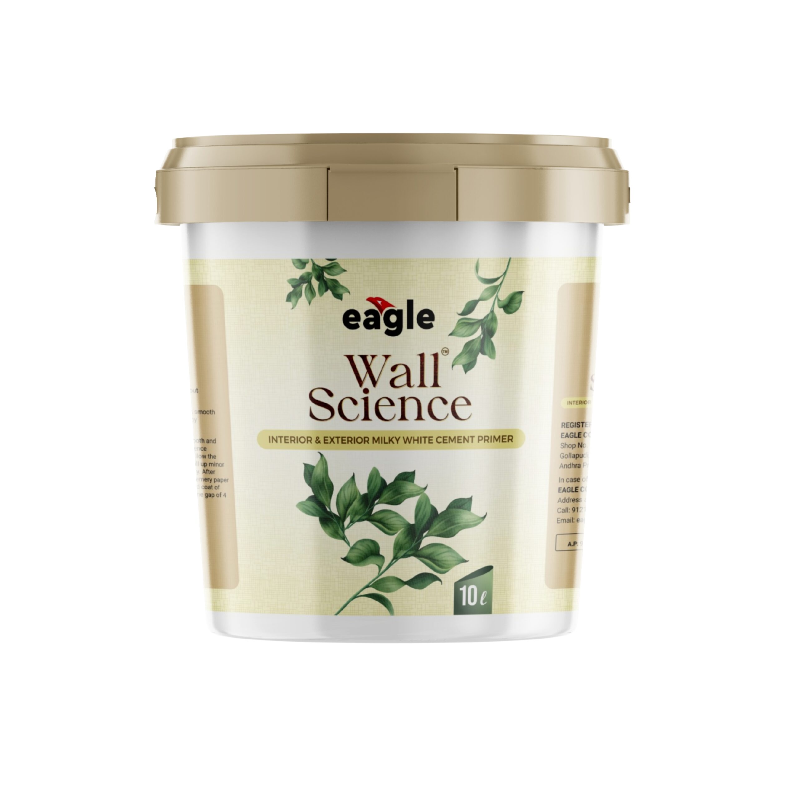 Wall Science Milky White Cement Primer - EagleCoats